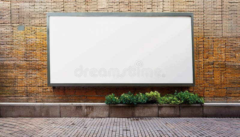 White poster stock illustration. Illustration of large - 371471541