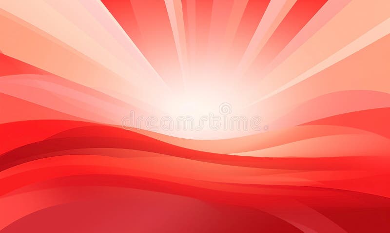 Large Red Light Background with a Light Flare. Night Lighting Festival ...
