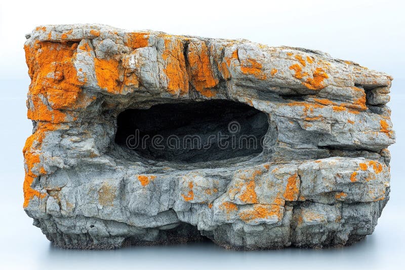 A Large Rock with a Hole in it Stock Image - Image of holey, phenomenon ...