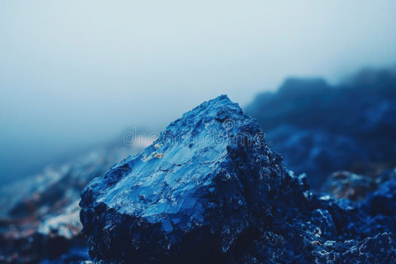 A Large Rock Sits Atop a Rugged Hill, Surrounded by Natural Beauty ...