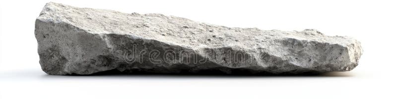 A Large Rock Sits Atop a White Surface, Providing a Striking Visual ...