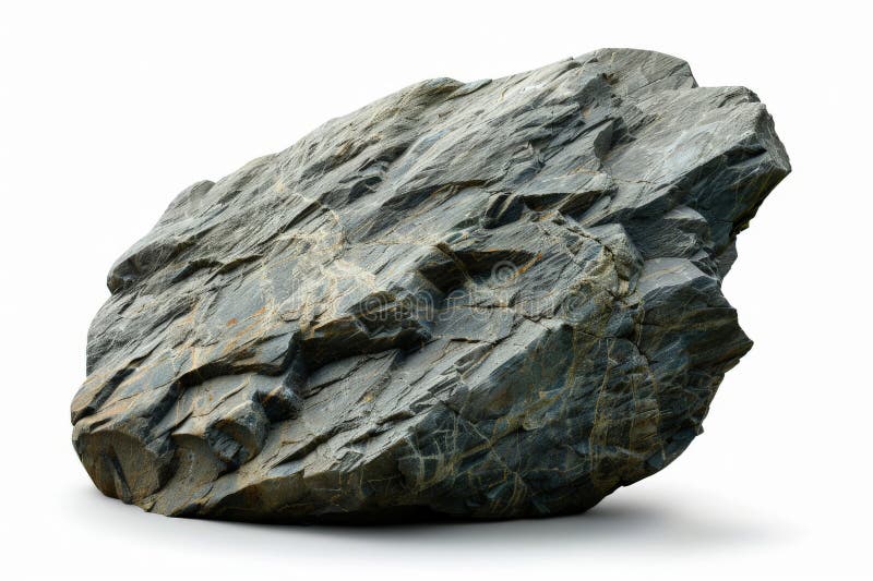 Large Rock Stones Isolated on a Transparent Background, Generative Ai ...