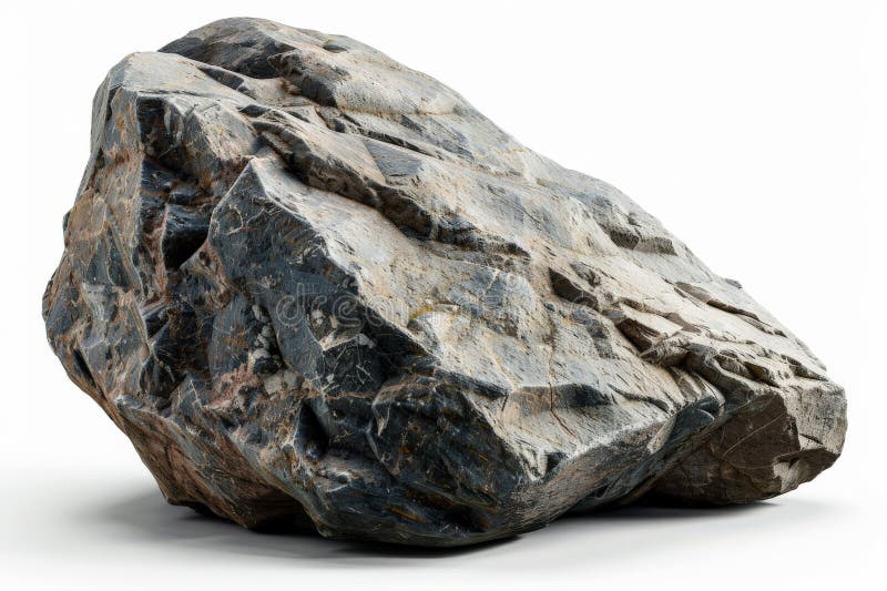 Large Rock Stones Isolated on a Transparent Background, Generative Ai ...