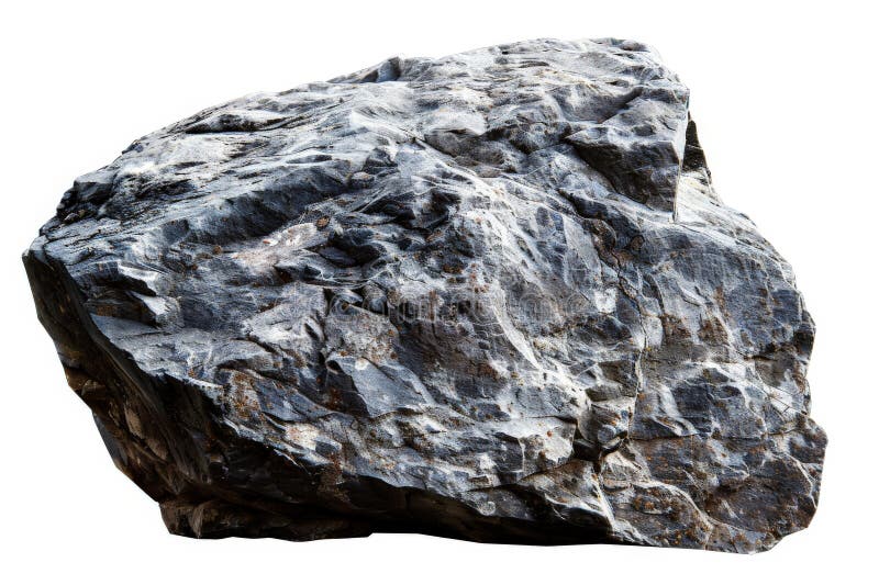 Large Rock Stones Isolated on a Transparent Background, Generative Ai ...