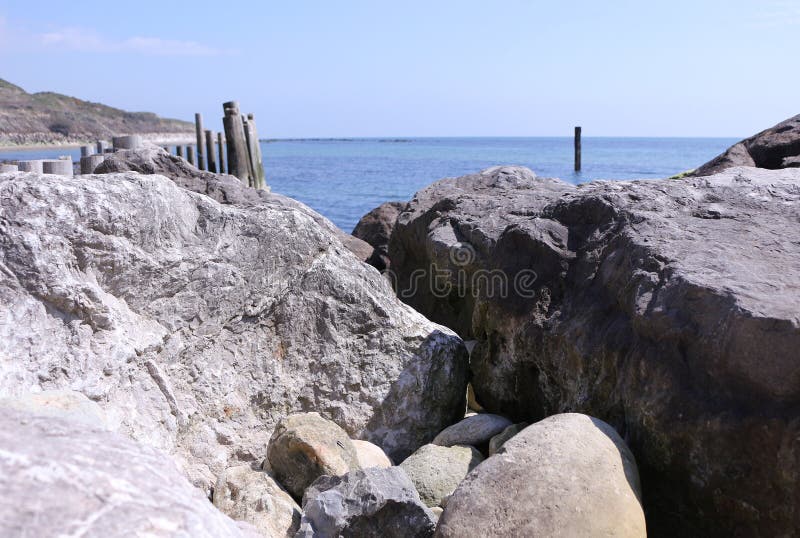 Rocky Beach stock image. Image of coves, large, rocky - 103098381