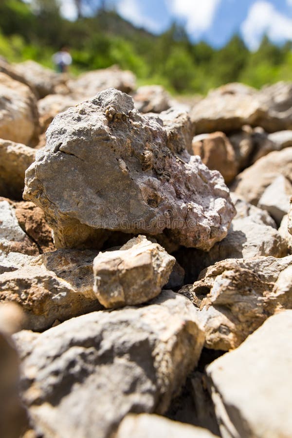 Large Rocks in the Mountains As a Background Stock Photo - Image of ...