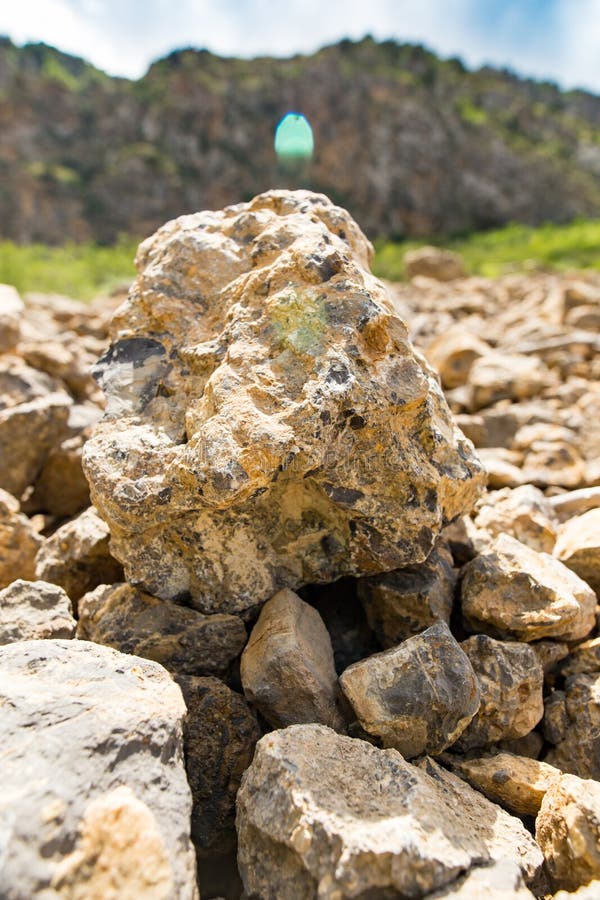 Large Rocks in the Mountains As a Background Stock Image - Image of ...