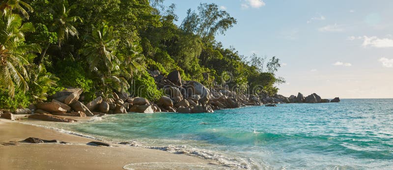 Large Rocks on the Shore of the Beach Stock Photo - Image of foam ...