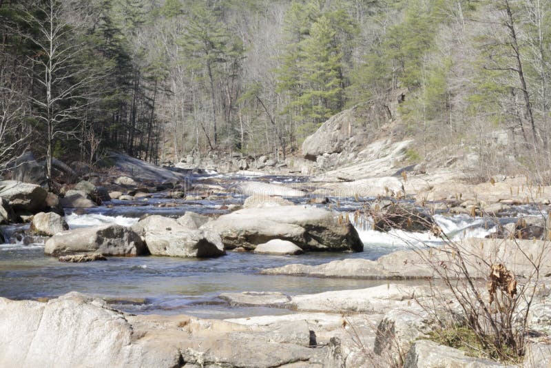 Large creek stock image. Image of mountain, rocky, creek - 111585441