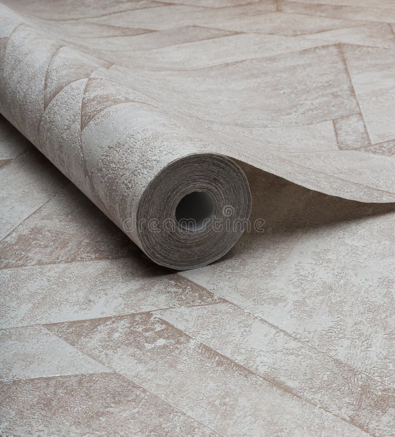 Large Roll of Wallpaper for the Wall with a Beautiful Texture Stock ...