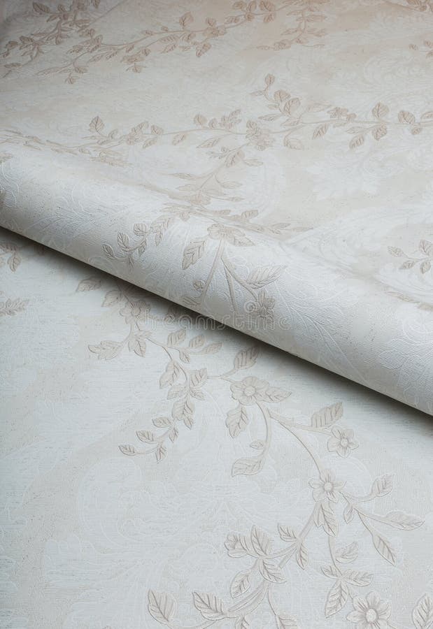 Large Roll of Wallpaper for the Wall with a Beautiful Texture Stock ...