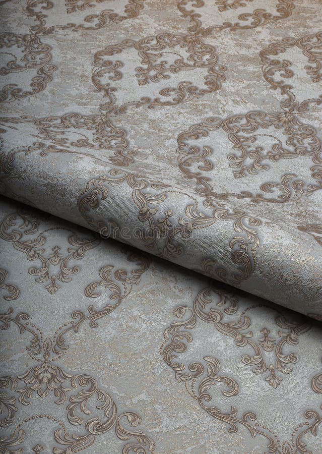 Large Roll of Wallpaper for the Wall with a Beautiful Texture Stock ...