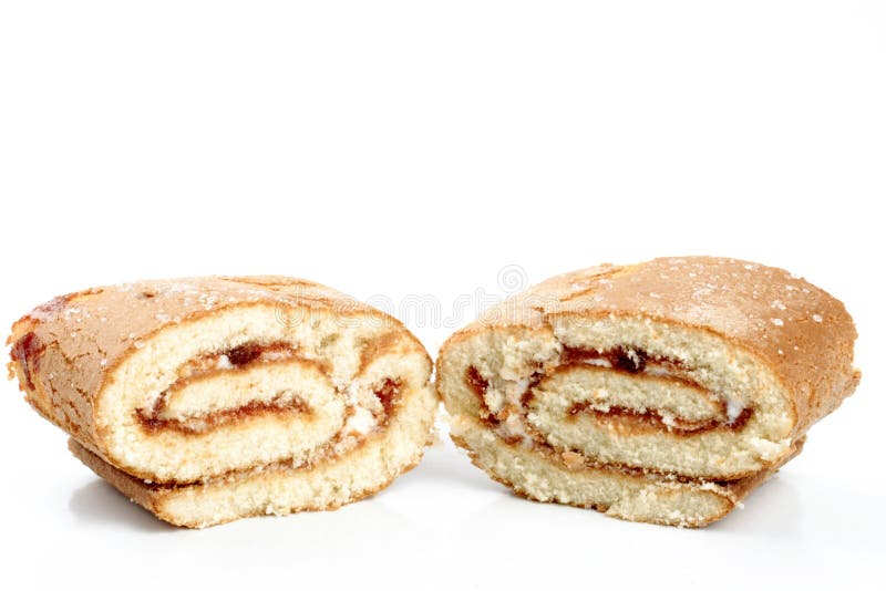 Large rolls slices stock image. Image of flavor, guava - 35694055