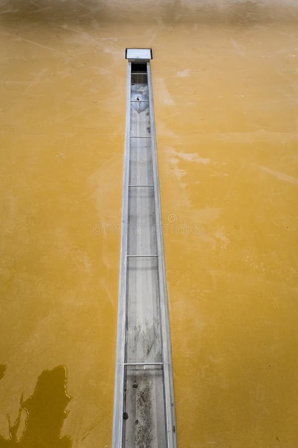 Gutter grate in the floor stock photo. Image of inox - 157241484