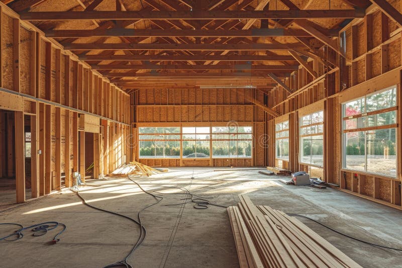 Large Room with Numerous Windows, a Zero-energy Building Under ...