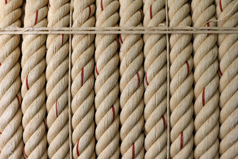 Large Rope Draped Over a Fence Stock Photo - Image of posts, hawaii ...