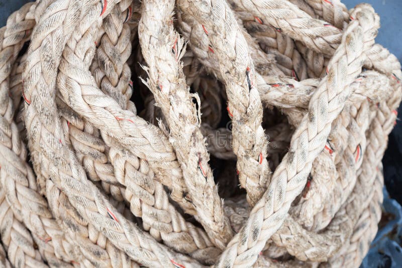 Large Rope Draped Over a Fence Stock Photo - Image of posts, hawaii ...