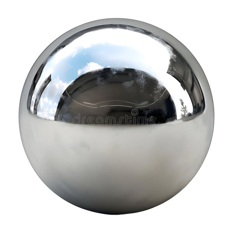 Large Round Iron Ball on Transparent Background - Ai Generated Stock ...