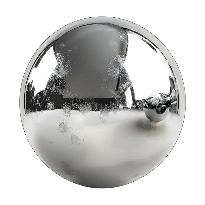 Large Round Iron Ball on Transparent Background - Ai Generated Stock ...