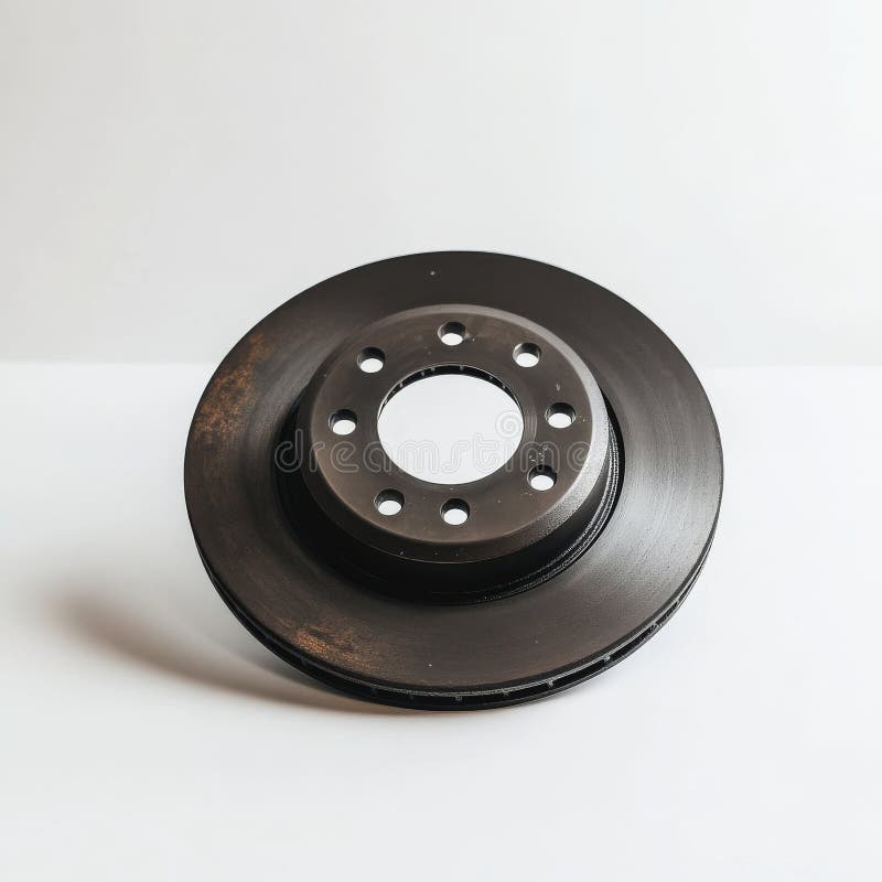 A Large, Round Metal Disc Featuring a Complex Pattern of Grooves and ...