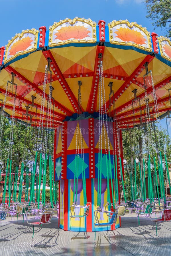 Large Roundabout in the City Park of Rest Stock Photo - Image of travel ...