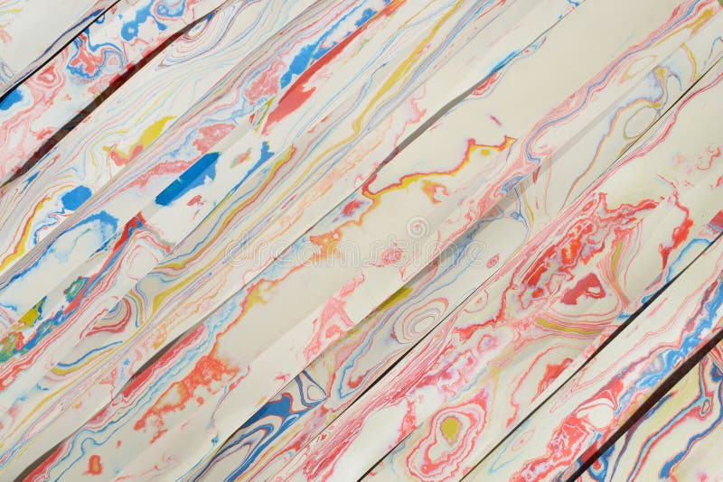 Colorful Rubber Strips Diagonal Pattern Stock Image - Image of band ...