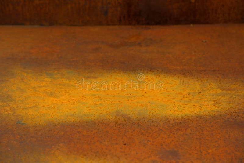 Large Rust Stain in a Box of Scrap Stock Photo - Image of aged ...