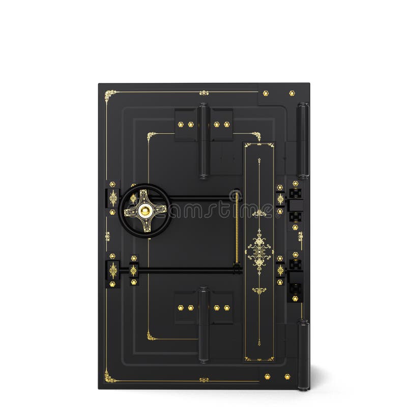 Large Safe stock illustration. Illustration of safety - 10519003