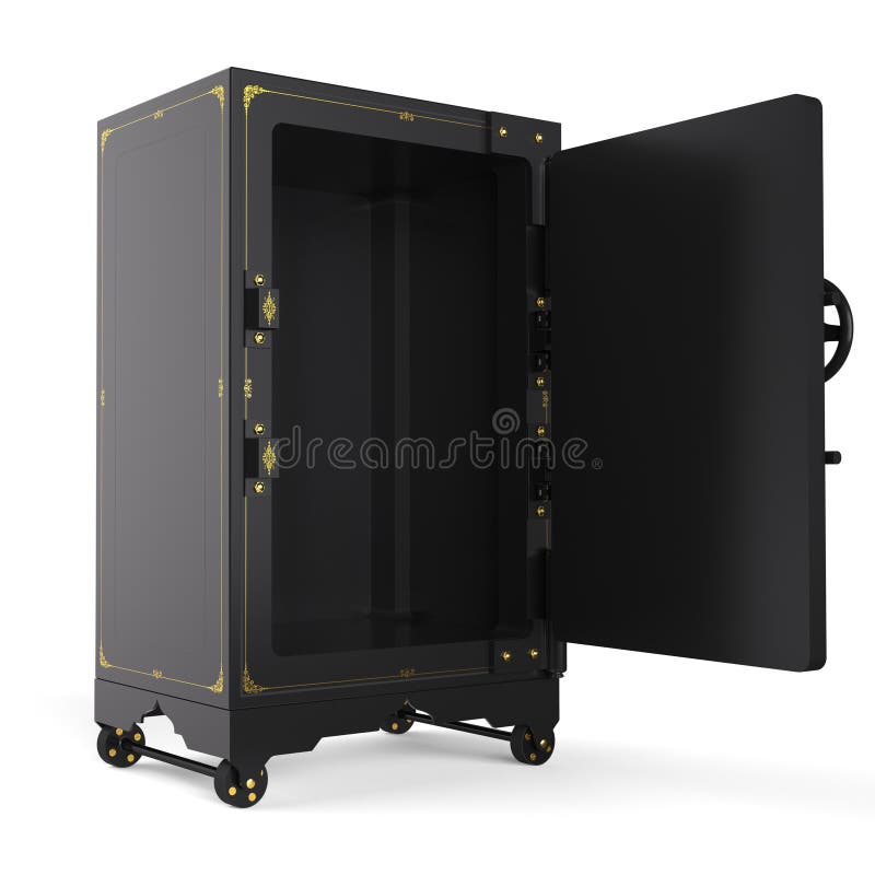 Large Safe stock illustration. Illustration of safety - 10519003