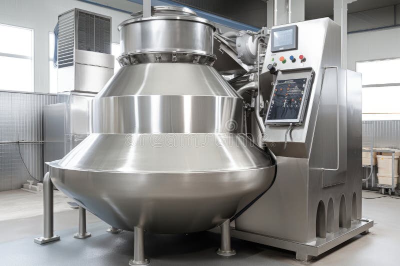 Large-scale Commercial Mixer and Processor, Processing Ingredients for ...