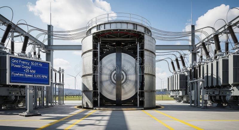 Flywheel Energy Storage Stock Illustrations – 32 Flywheel Energy ...