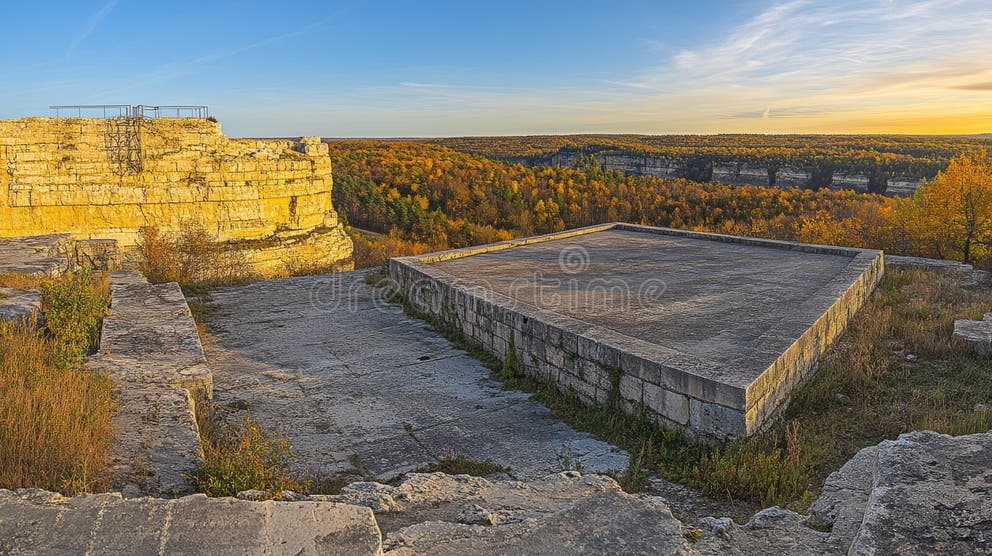 A Large-scale Industrial Quarry that Utilizes a Conveyor Belt and ...