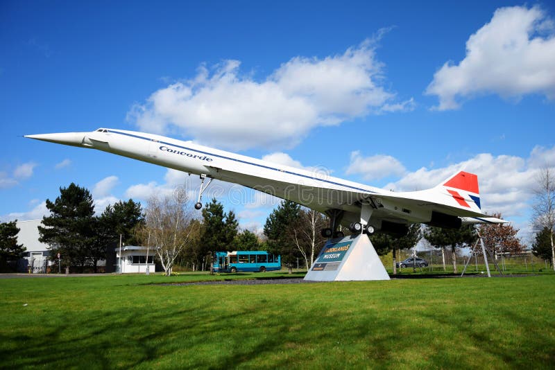 Large Scale Model of Concorde Editorial Stock Image - Image of surrey ...