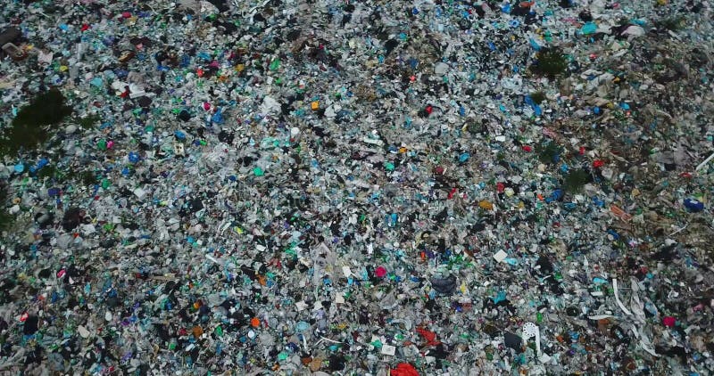 Large-scale Pollution of the Environment with Garbage. Shooting from a ...