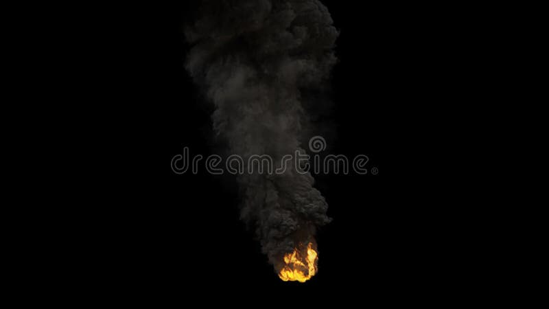 Large scale smoke and fire stock footage. Video of burn - 99539664