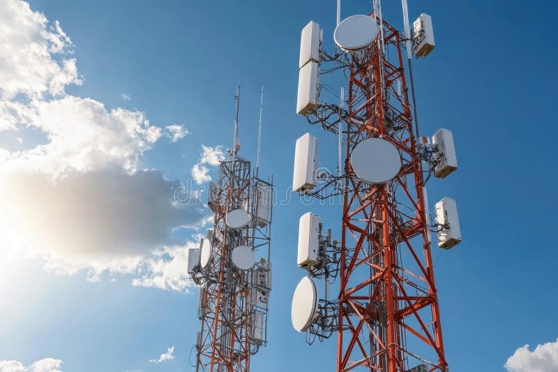 Large-Scale Visualization of Interconnected Mobile Communication Towers ...