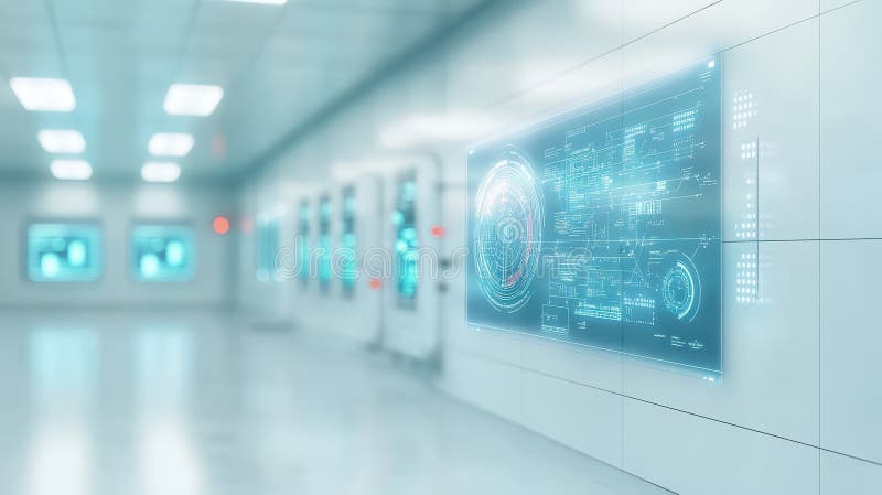 Large Screen Display in Hospital Provides Realtime Patient Data for ...