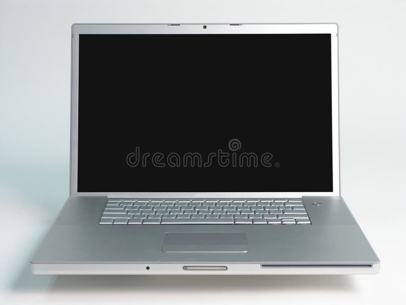 Large screen laptop 04 stock photo. Image of isolated - 3281026