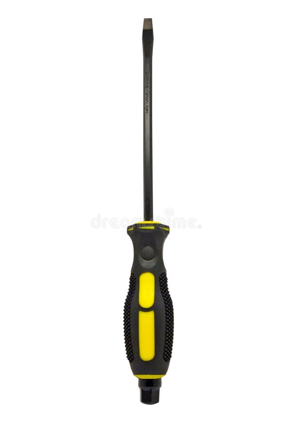 Large screwdriver stock image. Image of isolated, assistance - 13493633