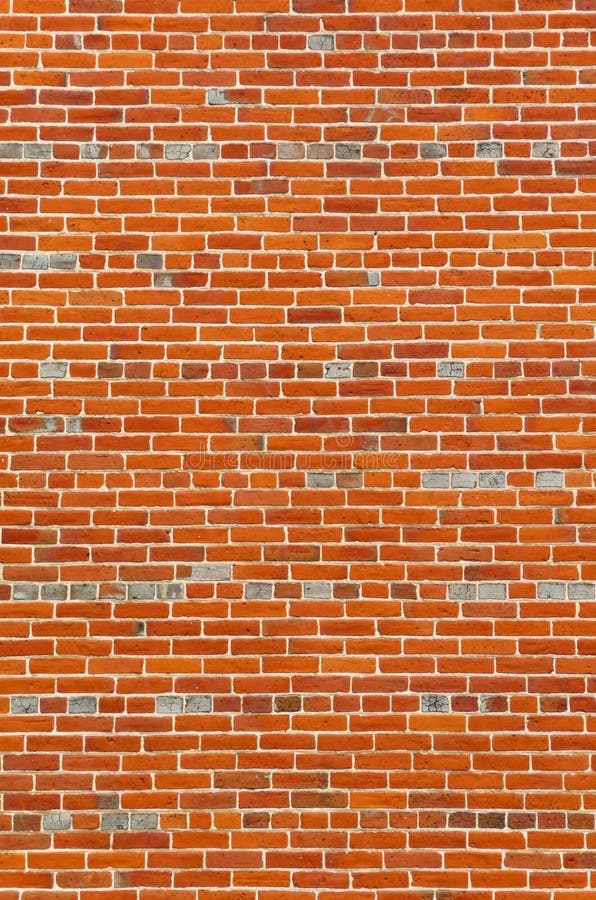 Large Section of Colorful Vintage Brick Wall Stock Image - Image of ...