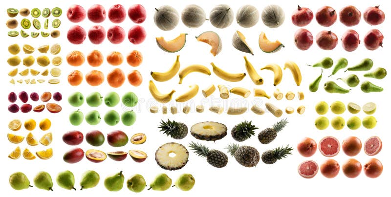 Large Set of Isolated Vegetables on a White Background Stock Photo ...