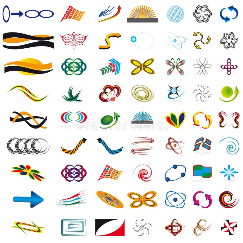 Large Set Of Symbols Picture. Image: 17338889