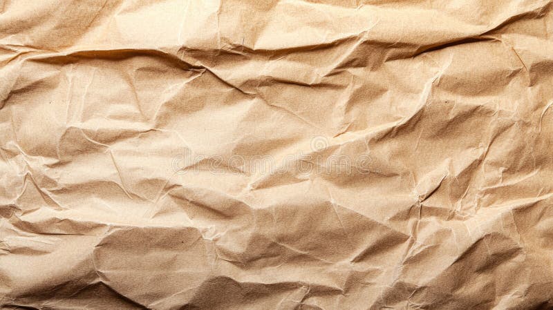 Large Sheet of Textured Brown Kraft Paper Ready for Notes and Documents ...