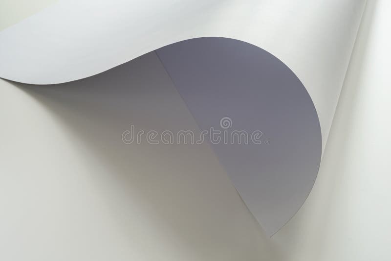 A Large Sheet of White Paper. Stock Photo - Image of business, sheet ...