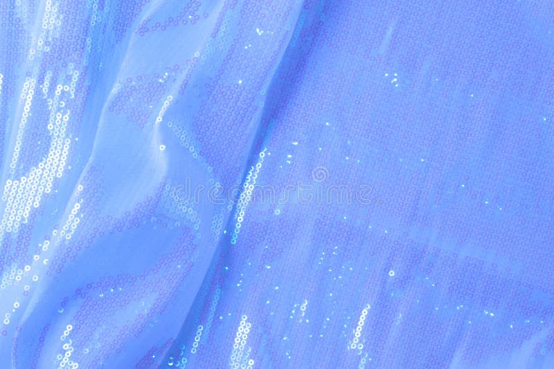 Large Shiny Glossy Light Blue Sequins Fully Filling the Background ...