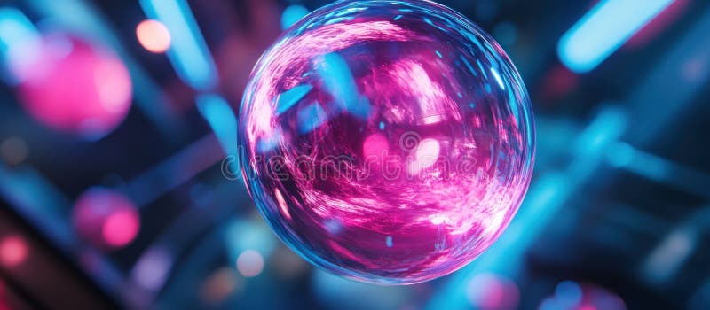 Glowing Orb Pink Blue Galaxy Stock Photos - Free & Royalty-Free Stock ...