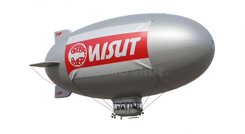 Large Silver Blimp Stock Illustrations – 7 Large Silver Blimp Stock ...