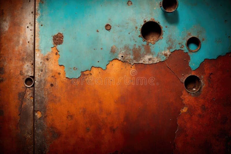 Large Size, High Resolution Rusty Metal Texture, Ai Generative Stock ...