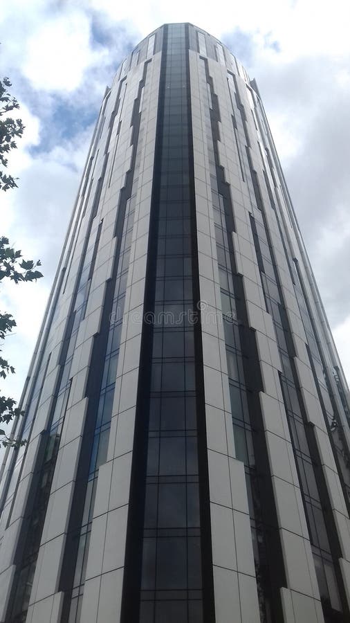 Large Sky Scraper Elephant and Castle London Uk. Stock Image - Image of ...
