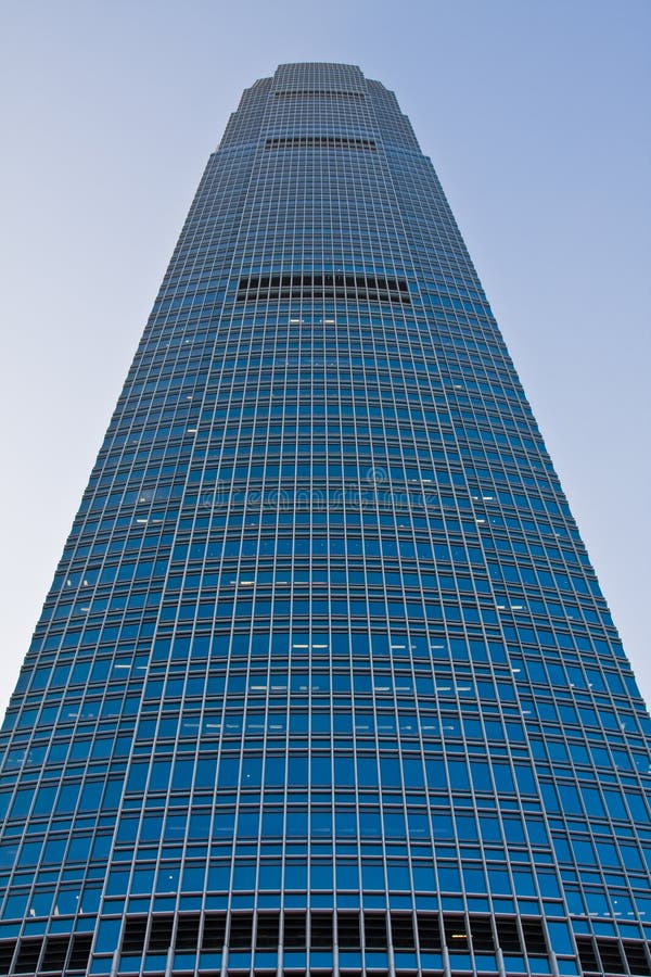Large Skyscraper Front stock image. Image of angle, commercial - 7081237
